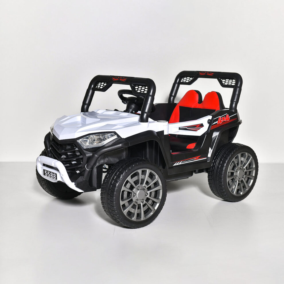 Dečiji automobil na akumulator BAGI Kvad – Beli – Euro Bajk